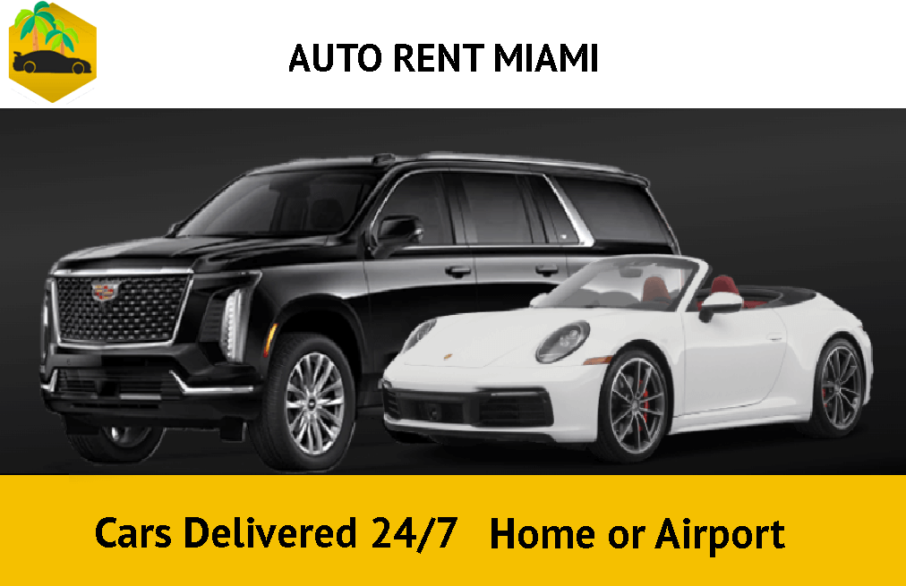 Car rental in Miami in English 🚗 Premium Cars Rentals in Miami, FL